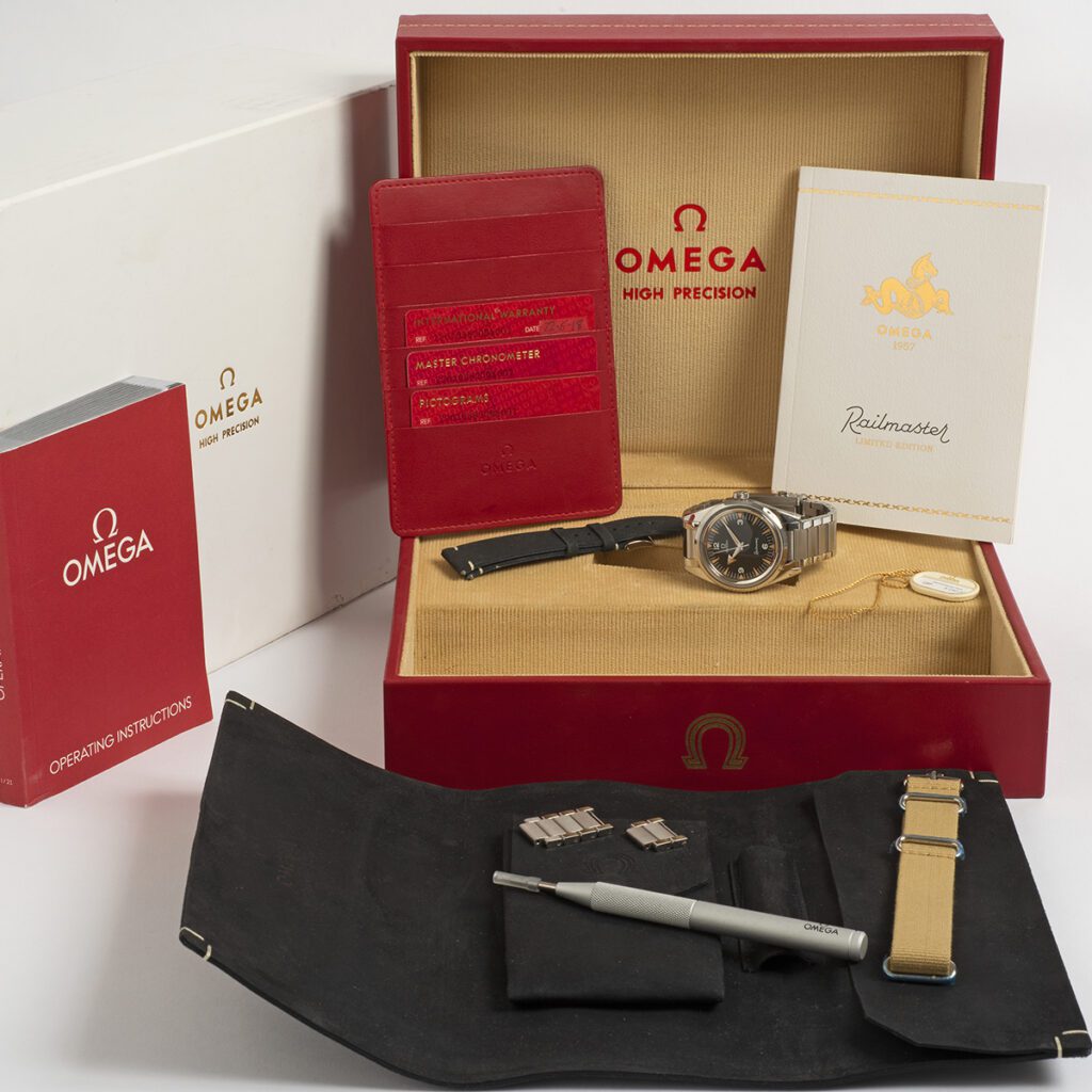 Omega Seamaster Railmaster Trilogy 1957 | Vintage and Prestige